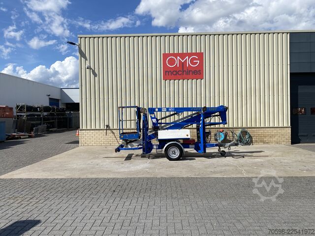 2016 Niftylift 120TAC, prikolica sa zglobnom korpom, radna visina 12 metara
Niftylift 120TAC, Aanhanger hoogwerker, 12 meter