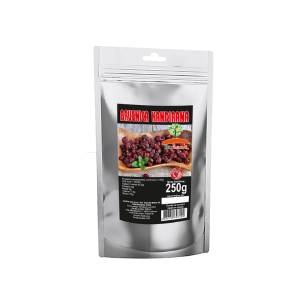 Brusnica kandirana 250g