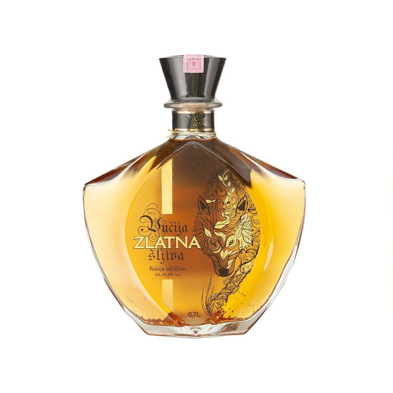 Simex rakija šljiva vučija zlatna 0,7l simex