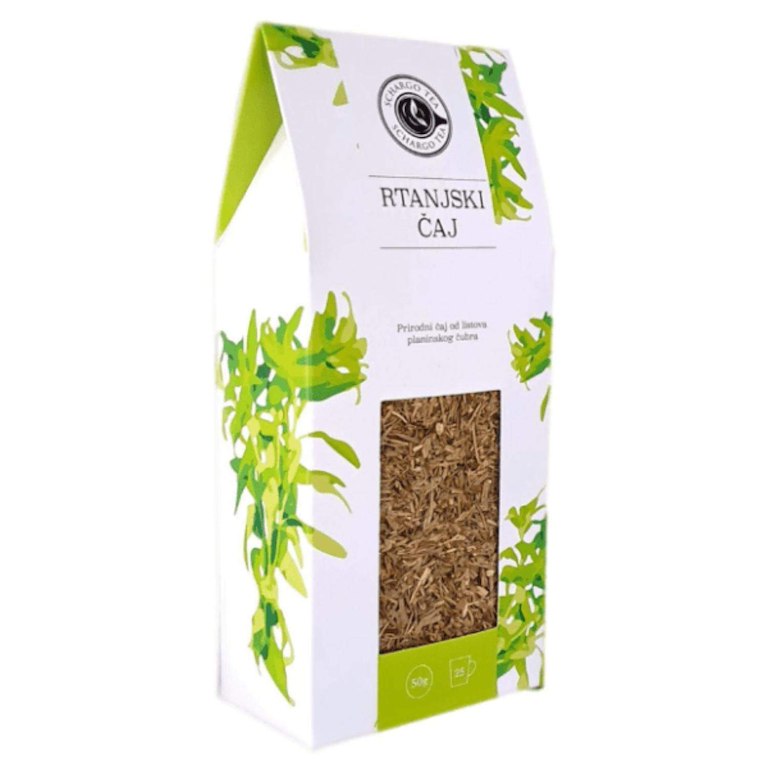 Schargo tea čaj rtnjaski krupno sečen 50g schargo tea