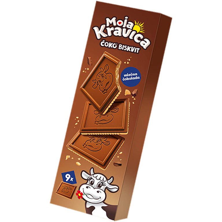 Moja kravica keks čoko biskvit 145g moja kravica