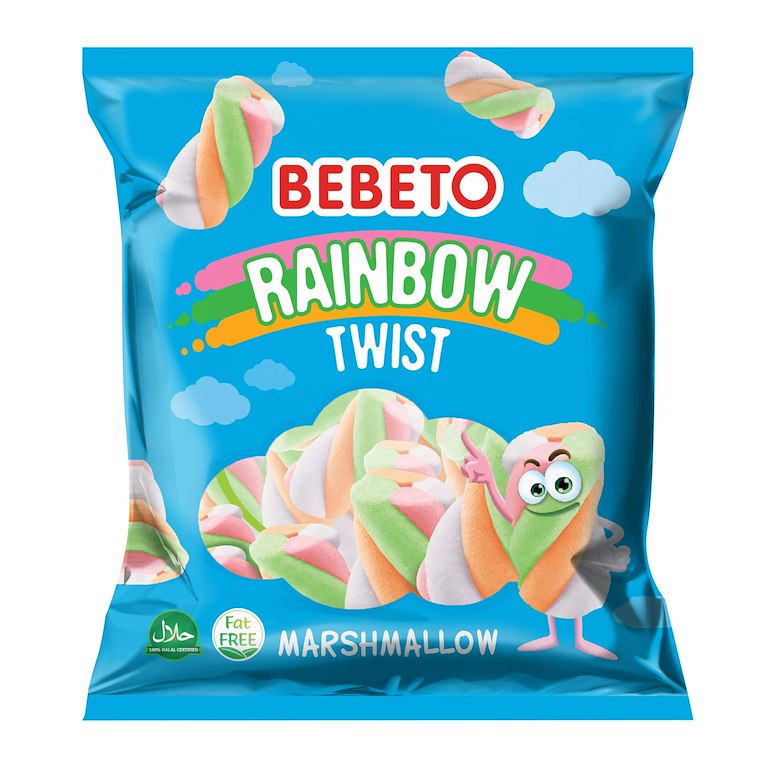 Bebeto bombone penaste twisted 60g bebeto