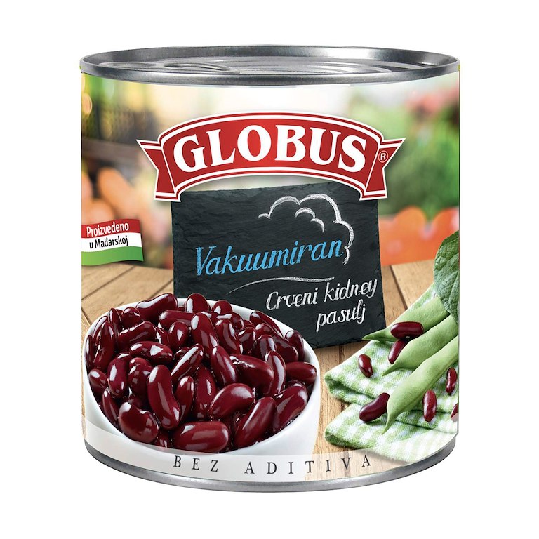 Globus pasulj crveni 425ml globus
