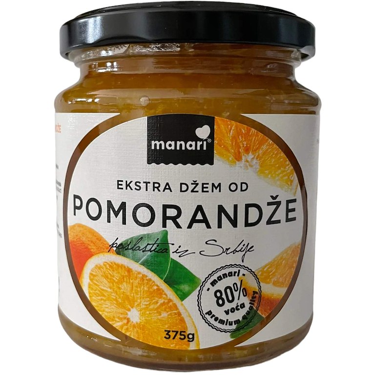 Manari džem od pomorandže 375g manari