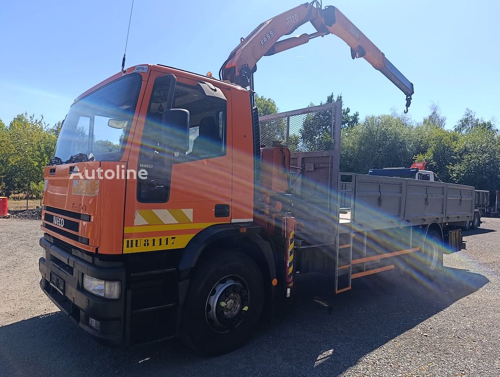IVECO MT 190E27 kamion s ravnom platformom