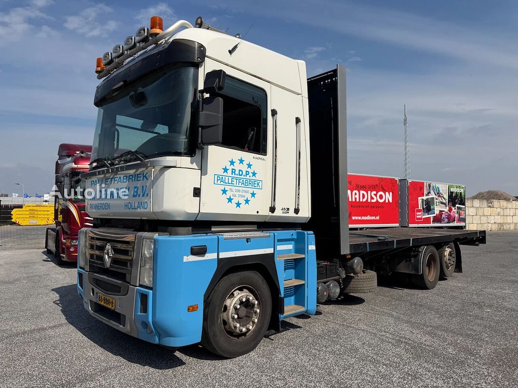 Renault Magnum 480 EEV 6x2 kamion s ravnom platformom