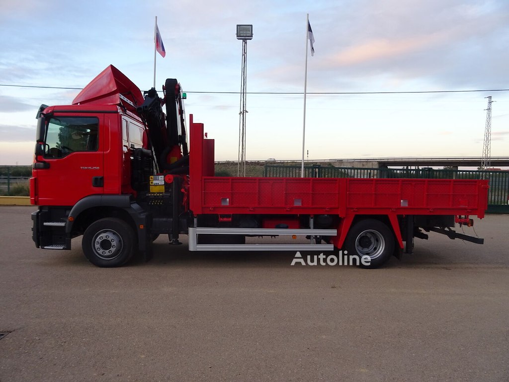 MAN TGM 15 250 kamion s ravnom platformom
