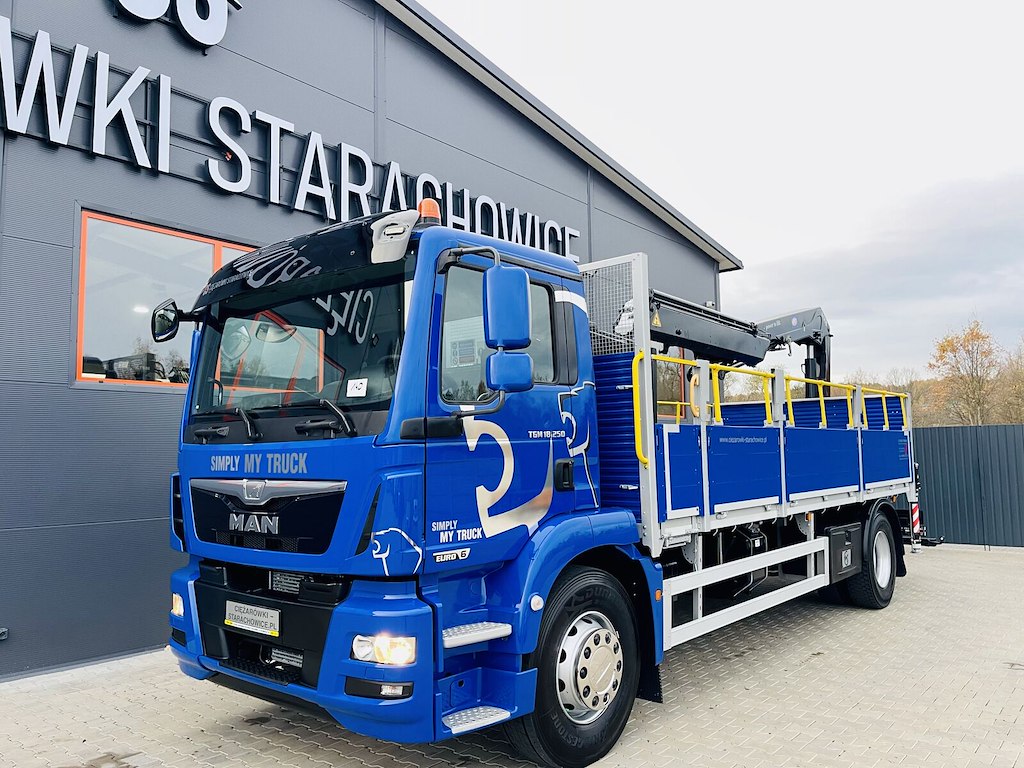 MAN TGM TGS 18.250 kamion s ravnom platformom