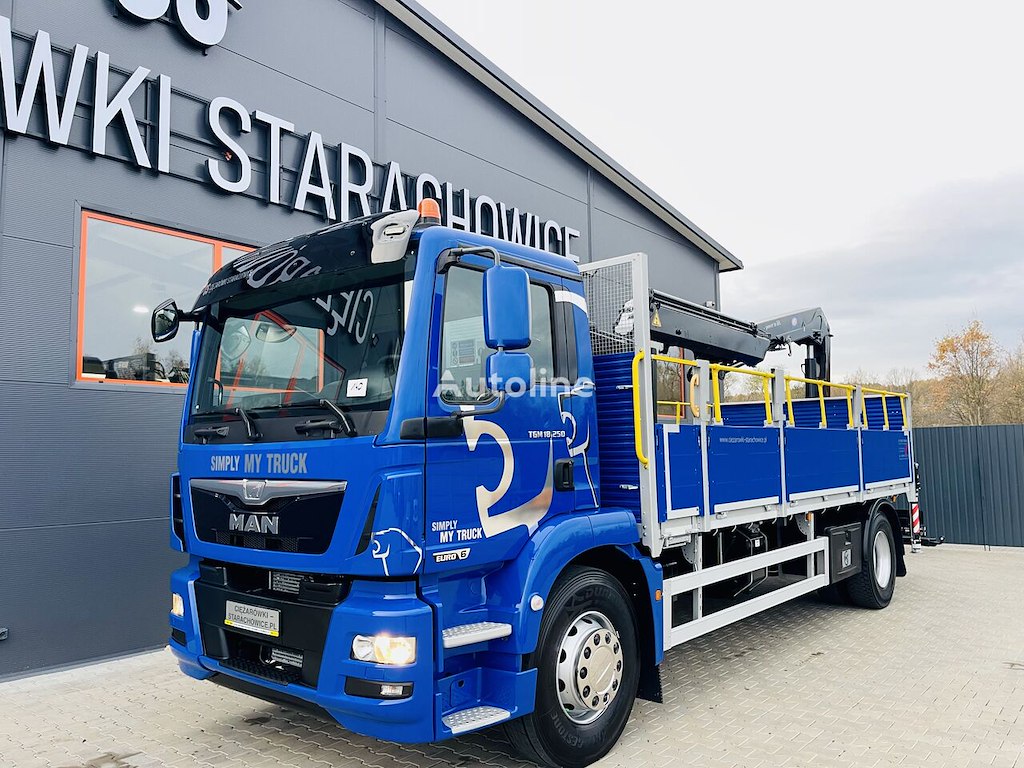 MAN TGM TGS 18.250 kamion s ravnom platformom
