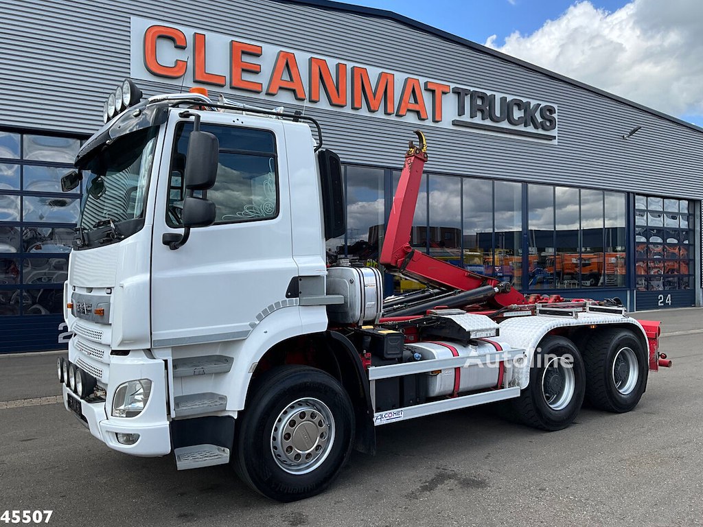DAF FAT CF 530 Euro 6 Marrel 22 Ton haakarmsysteem kamion rol kiper