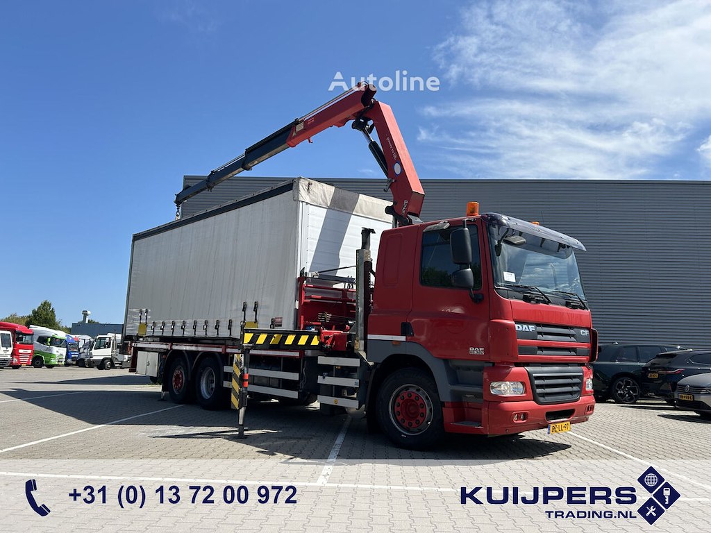 DAF CF 85 360 Euro 5 / 233 dkm / Curtainside Box kamion sa klizna zavesa cerada