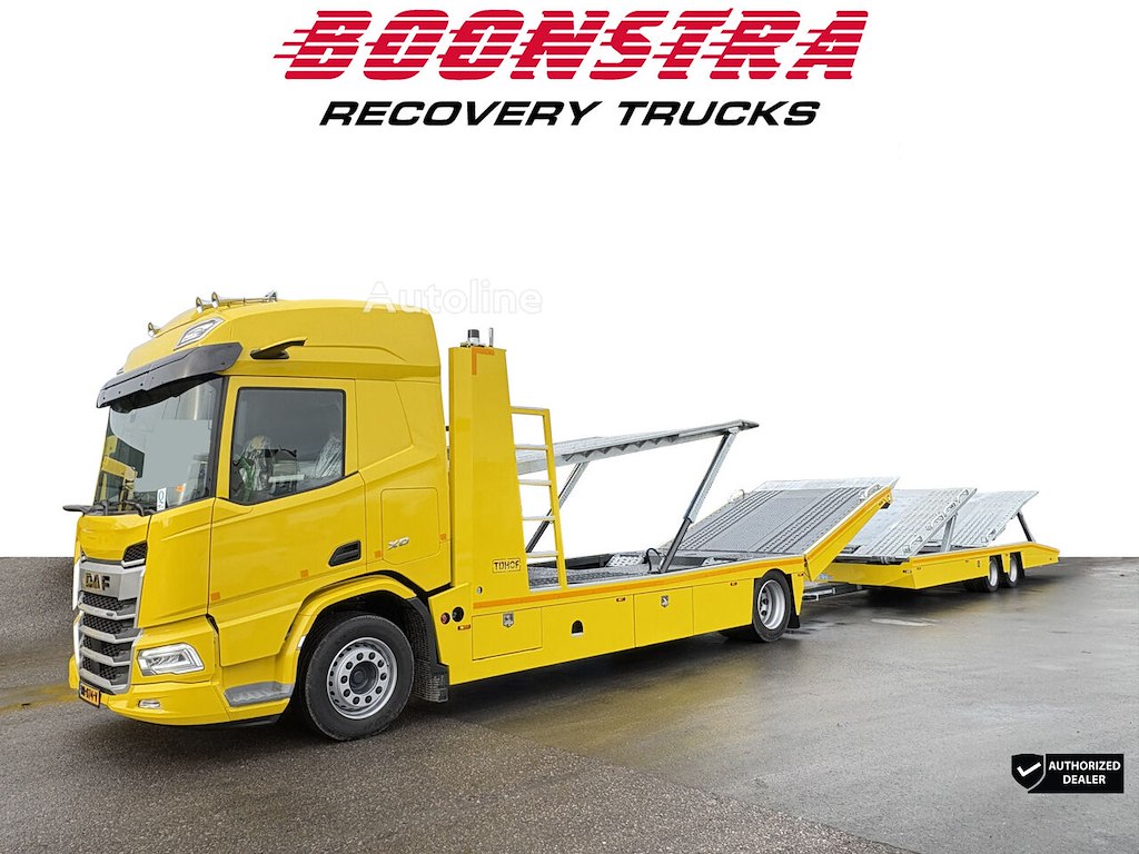Novi DAF XD 410 Tijhof 6-lader TA-12000 Winch Led Standairco *NEW* autotransporter