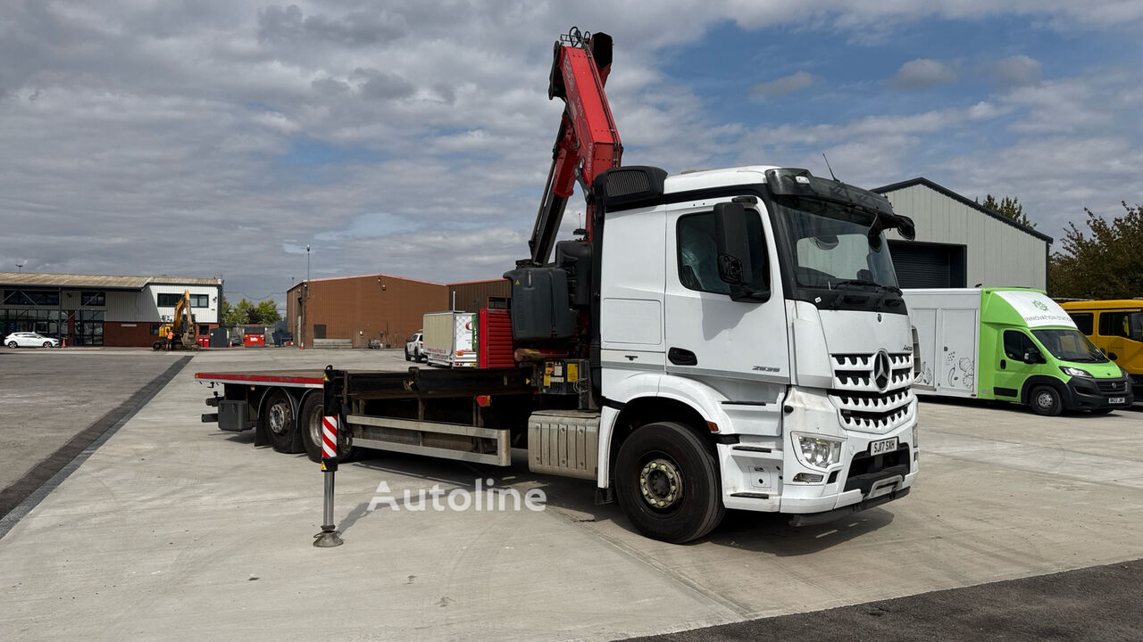 Prodaje se Mercedes-Benz AROCS 2535 kamion platforme na aukciji