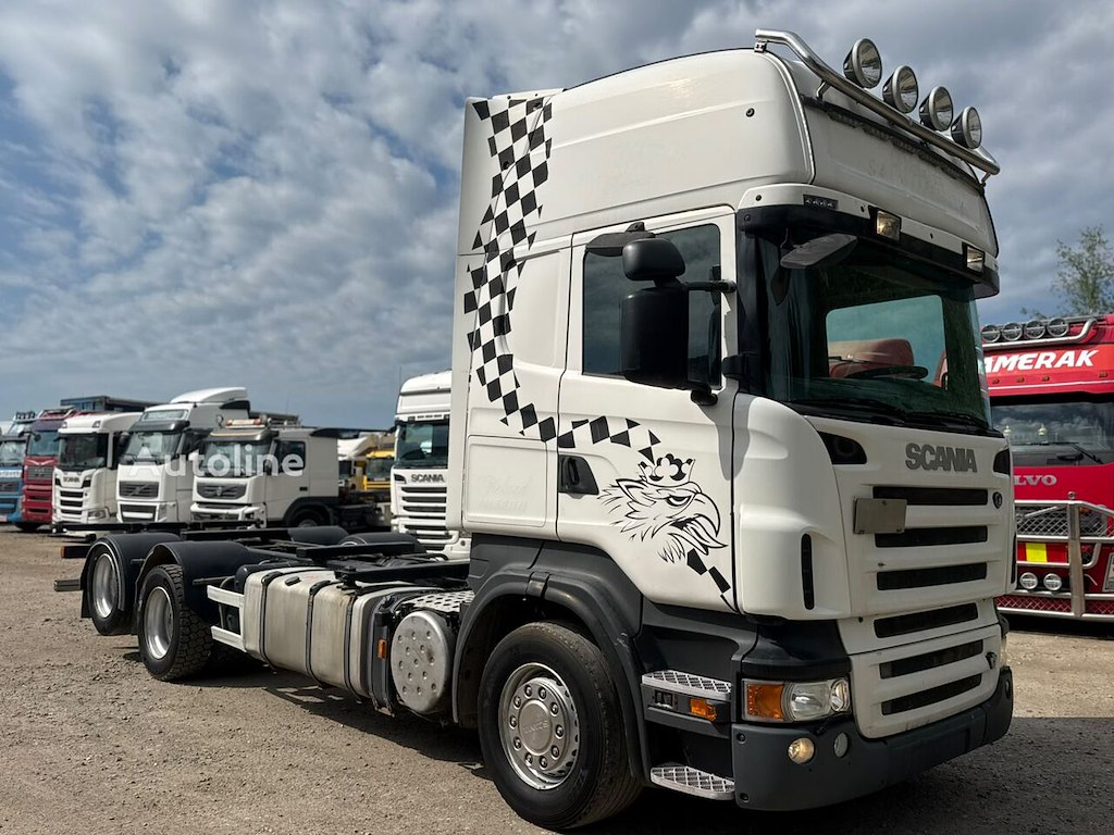 Scania R500 V8 PDE Retarder vozilo za prevoz kontejnera