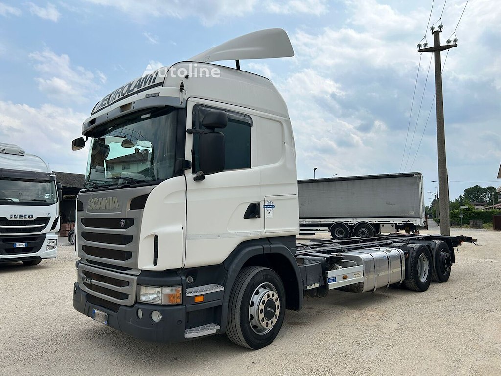 Scania G 420 vozilo za prevoz kontejnera