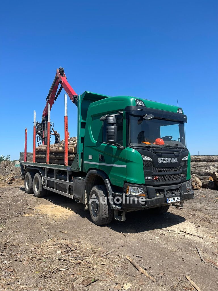 Scania G500 kamion za prevoz drva