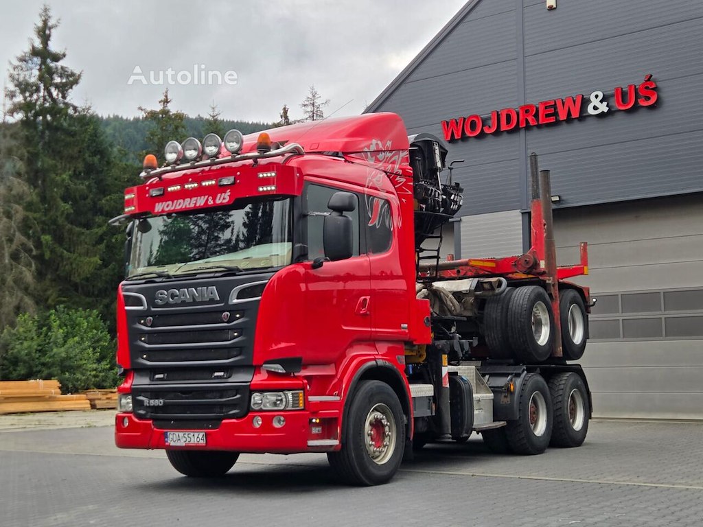 Scania R560 kamion za prevoz drva