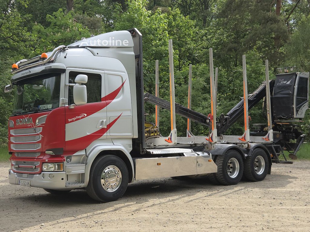 Scania R-series kamion za prevoz drva