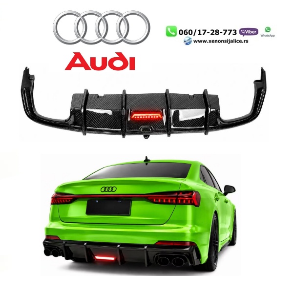 AUDI A6 18-24 DIFUZOR LED S LINE RS