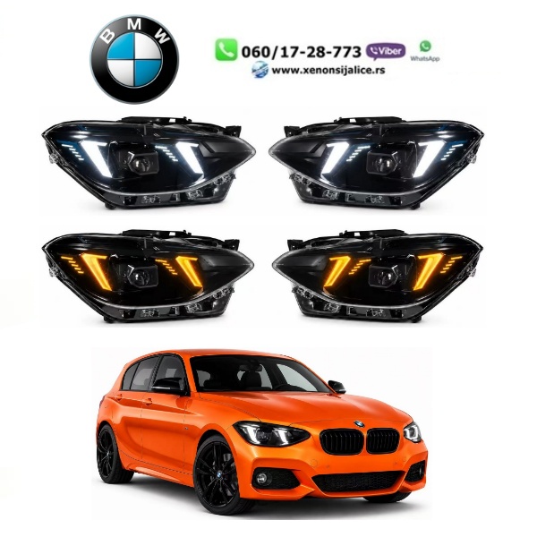 BMW 1 F20 15-19 LED FAROVI