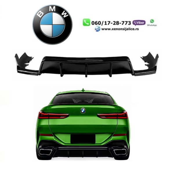 BMW X6 G06 18-26 DIFUZOR M