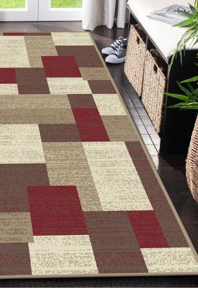 Staza Nara 504469 63915 taupe/red