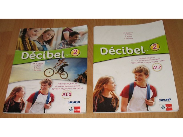 6. DECIBEL 2 A1.2 KLET UDZBENIK + RADNA SVESKA