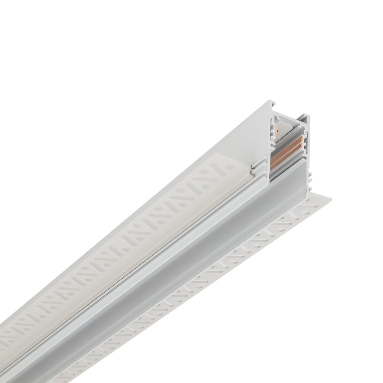 LVM RECESSED TRACK 2M WHITE