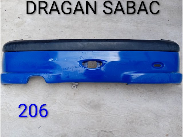 PEUGEOT 206 branik zadnji