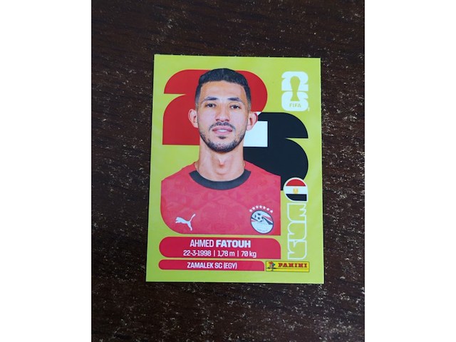 Panini FIFA 2026 Swiss edition EGY 09