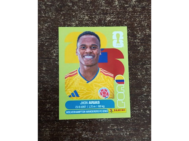Panini FIFA 2026 Swiss edition COL 17