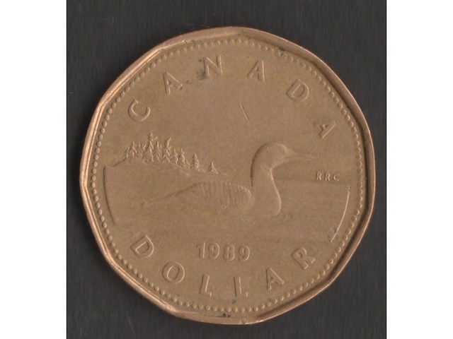 1 Dollar, Dolar - 1989 - Canada, Kanada