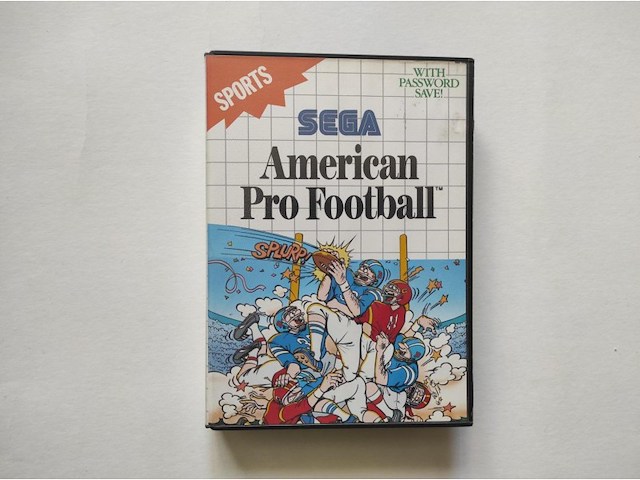 American Pro Football Sega Master System