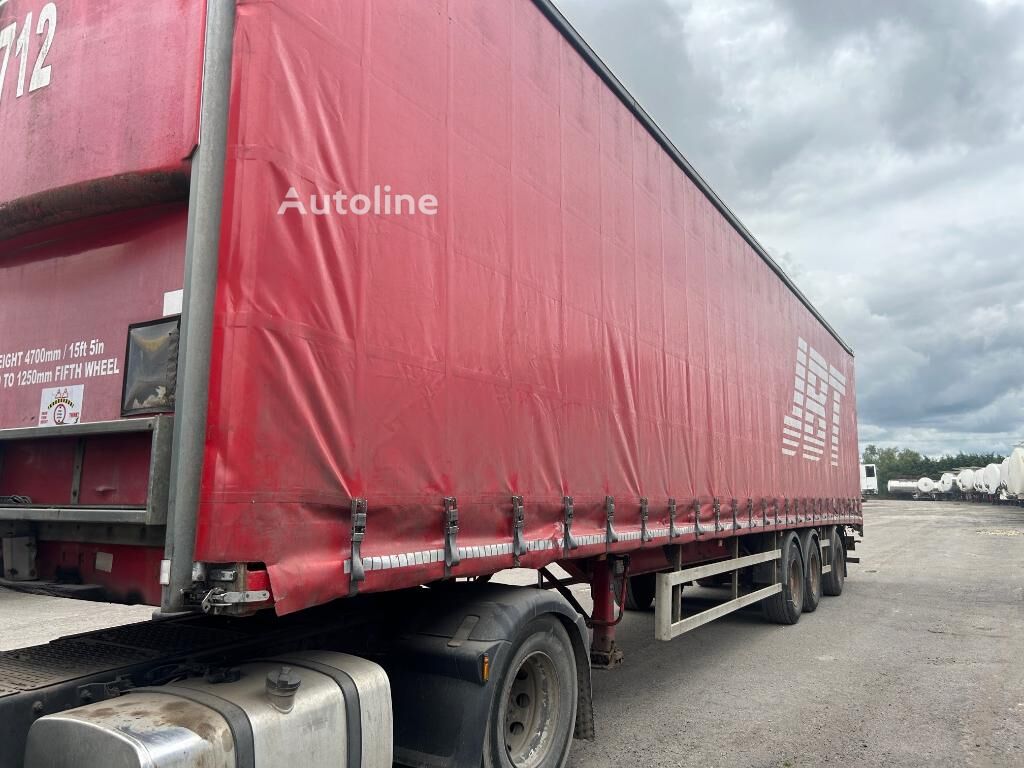 Lawrence David LTD Trailer Curtainsider Pillarless Straight poluprikolica sa kliznom ceradom