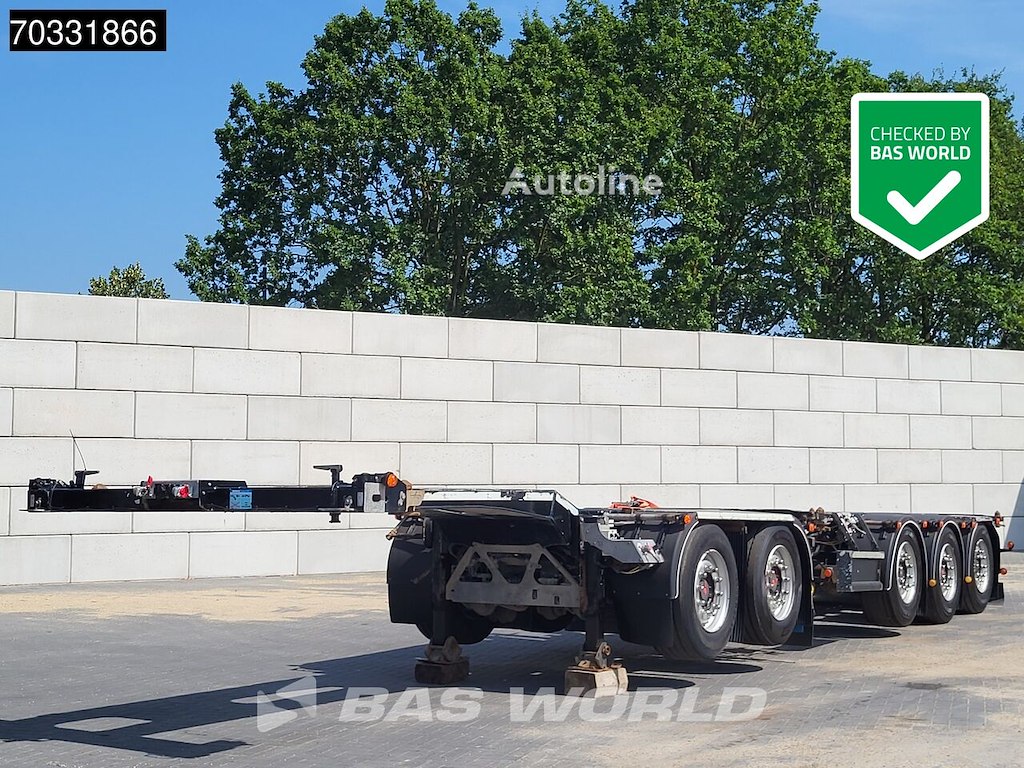 D-Tec VCC-06 poluprikolica za prevoz kontejnera