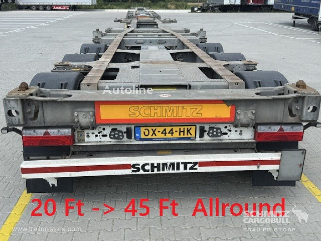 Schmitz Cargobull Oplegger Container chassis Standard poluprikolica za prevoz kontejnera