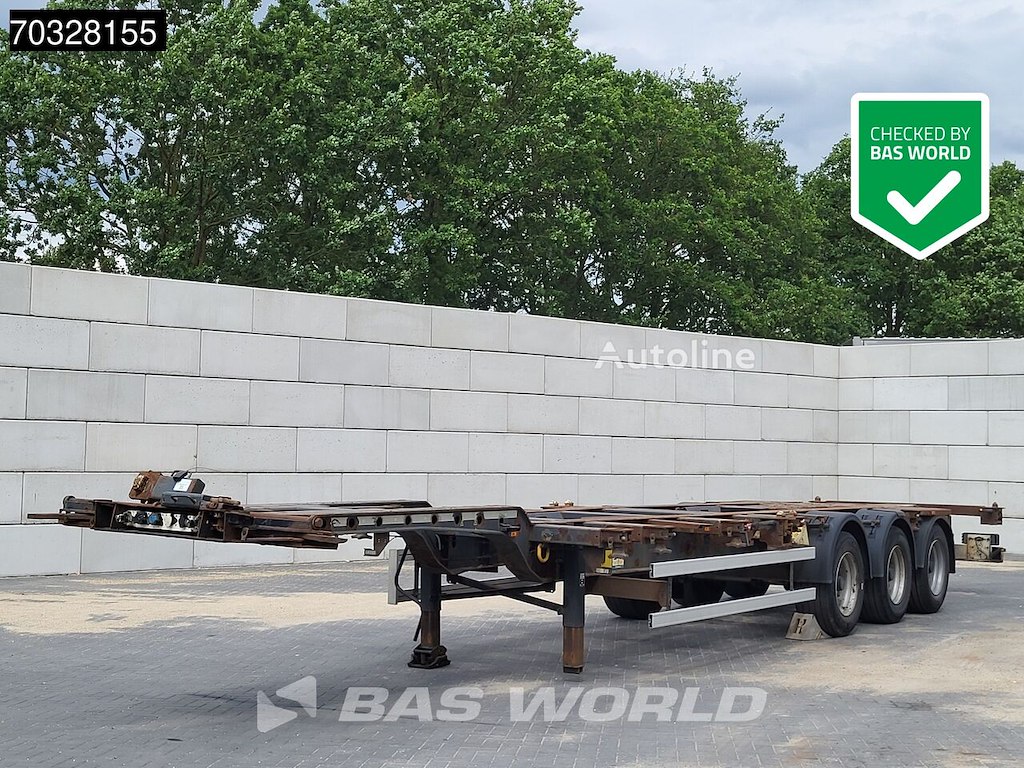 Krone SD 3 axles Multi 45ft poluprikolica za prevoz kontejnera