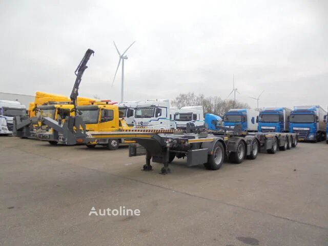 D-Tec LZV COMBI 3 TEU NL KENTEKEN poluprikolica za prevoz kontejnera