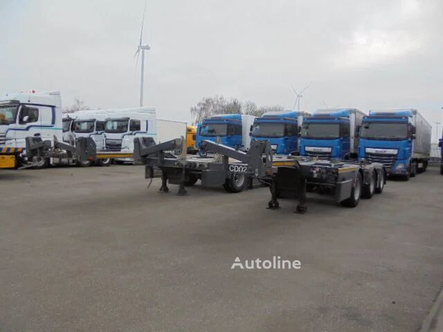 D-Tec CTD-41-03D LZV DOLLY NL KENTEKEN poluprikolica za prevoz kontejnera