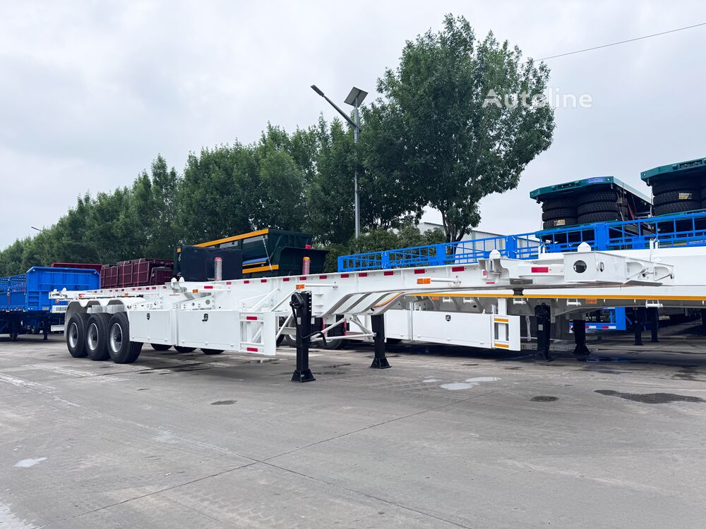 Nova Intai Vehicle 3 Axles 20FT 40FT 45FT Container Semi Trailer poluprikolica za prevoz kontejnera