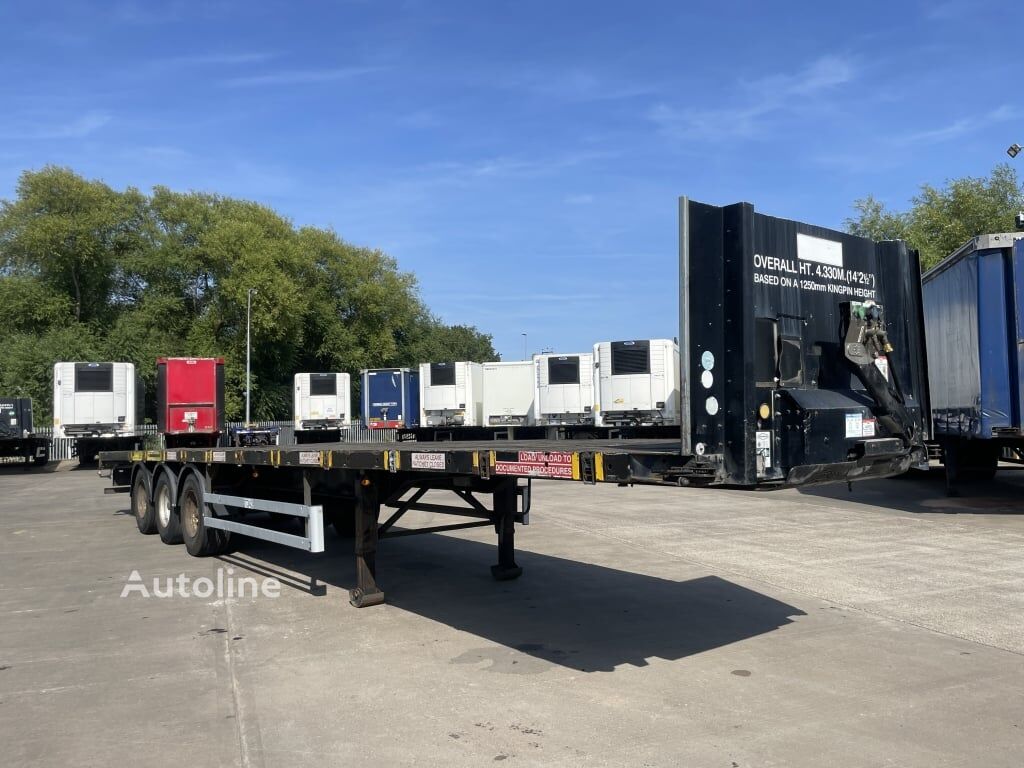 Don-Bur 45FT FLATBED TRAILER – 2012 – C330638 poluprikolica platforma