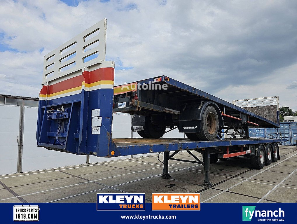 Pacton TXD339 3 AXLE PLATFORM poluprikolica platforma