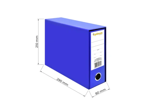 Registrator A5 80 mm plavi Optimum
