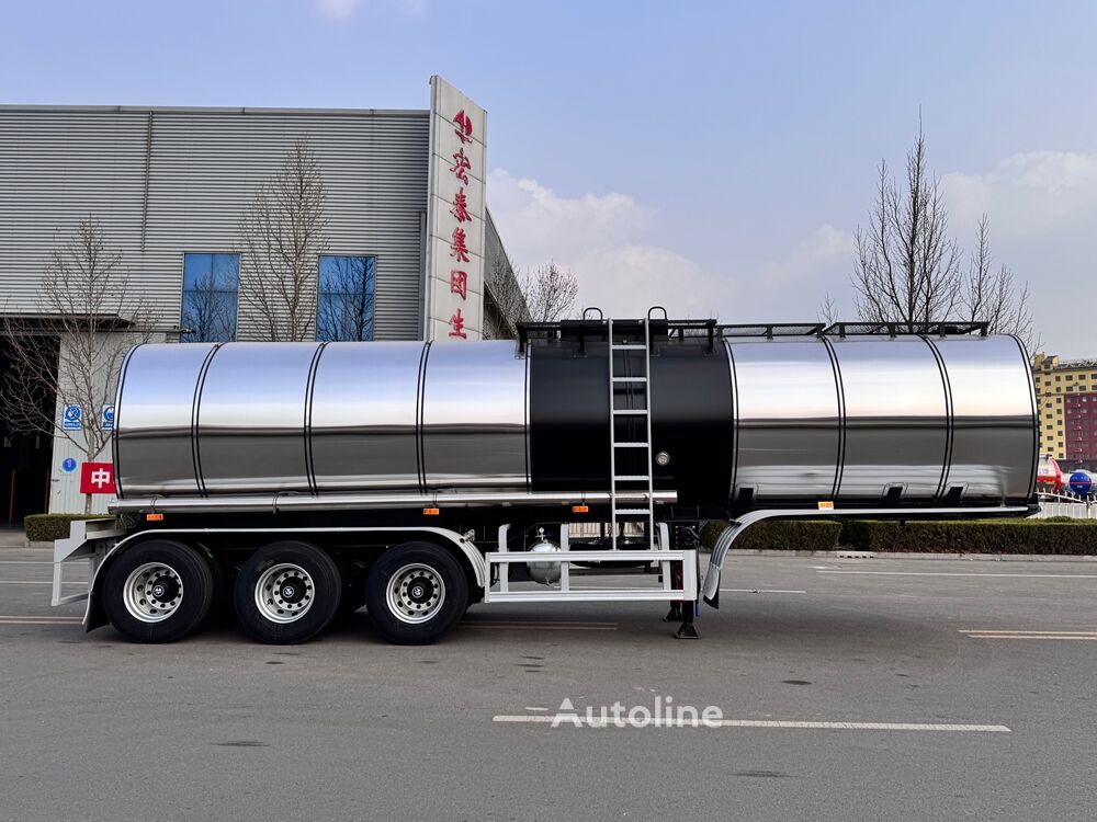 Nova Intai Vehicle 3 Axles 28m³ Bitumen Tanker Trailer cisterna za bitumen