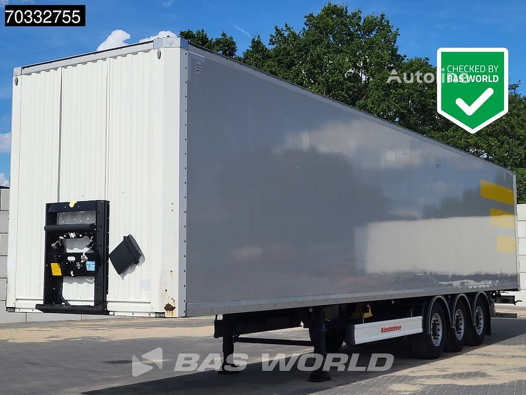 Kässbohrer XS APK 12/26 BPW furgon poluprikolica