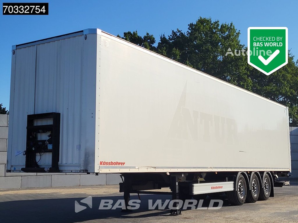 Kässbohrer XS Tailgate Koffer BPW furgon poluprikolica