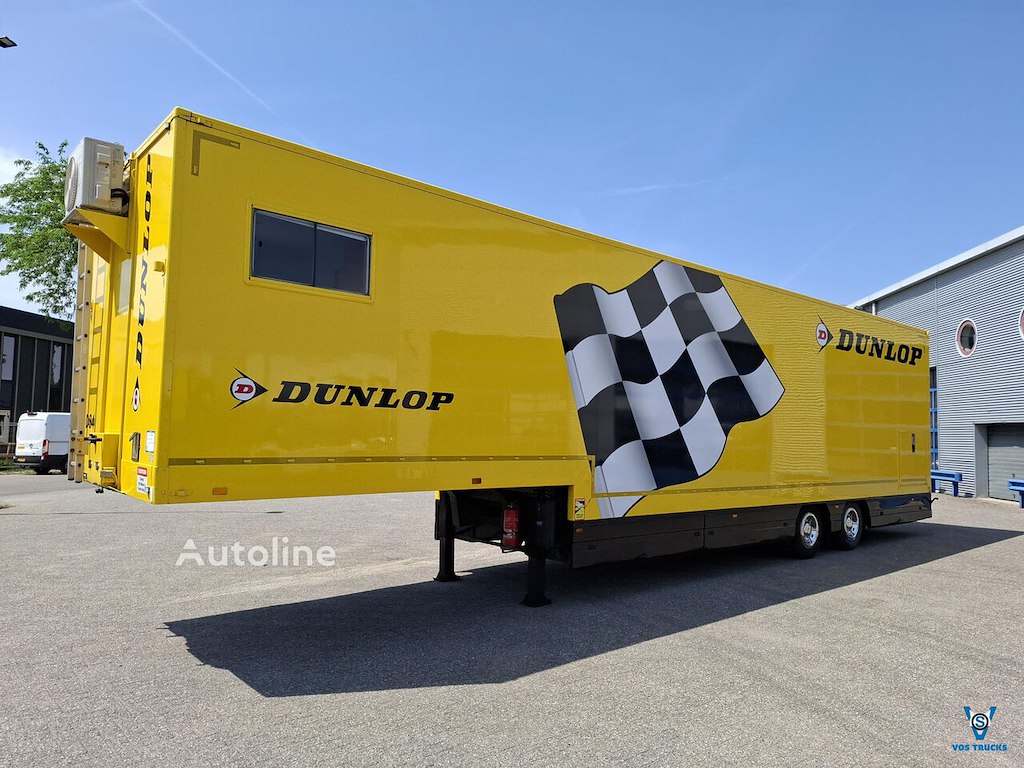 Leveques / RACETRAILER / HYDRAULIC STAMPS / GENERATOR / AIRCO / furgon poluprikolica