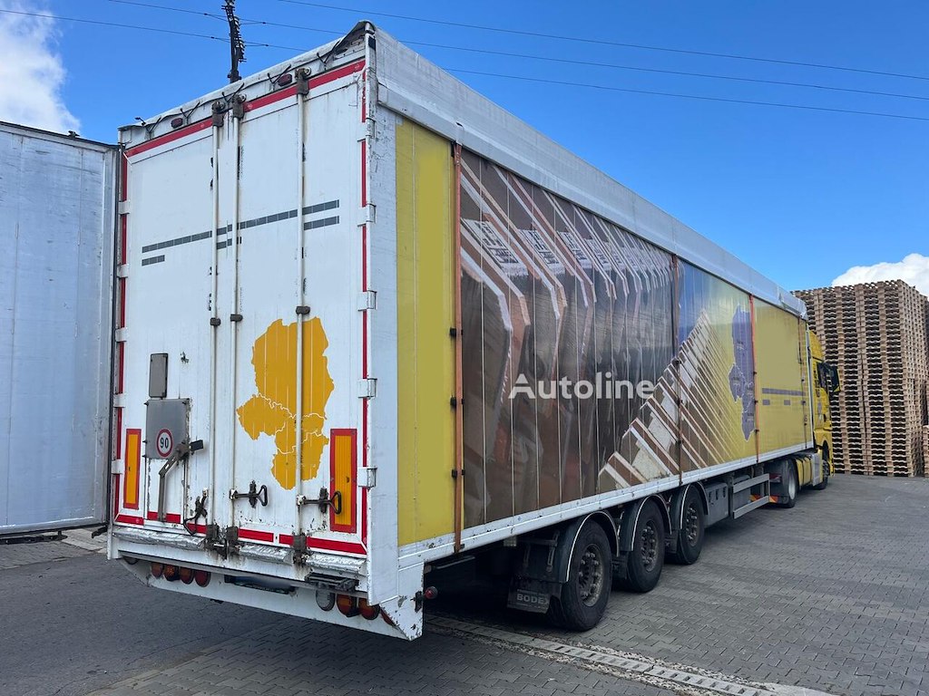 Bodex KIS3F 90 m3 walkingfloor low deck poluprikolica sa pokretnim podom