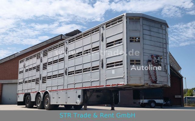 Pezzaioli SBA63 3 Stock | Hubdach | Lenkachse | Tränken poluprikolica za prevoz stoke