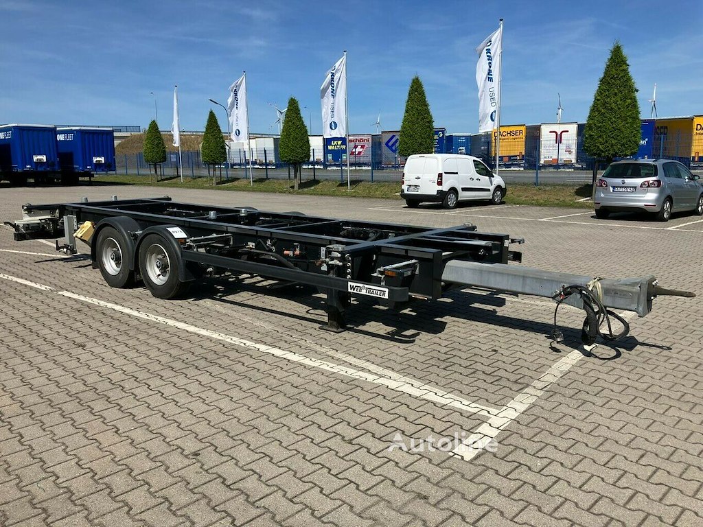 WEB Trailer WEB-TRAILER ZWF/W 11 235/75 17,5 prikolica za kontejnere